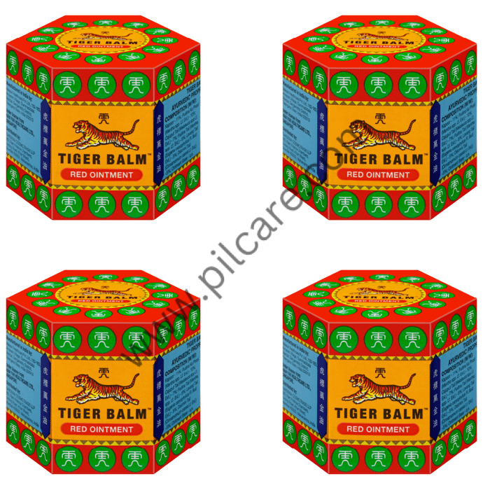 Tiger Balm Red Ointment (21ml Each) - N Chimanlal Enterprises