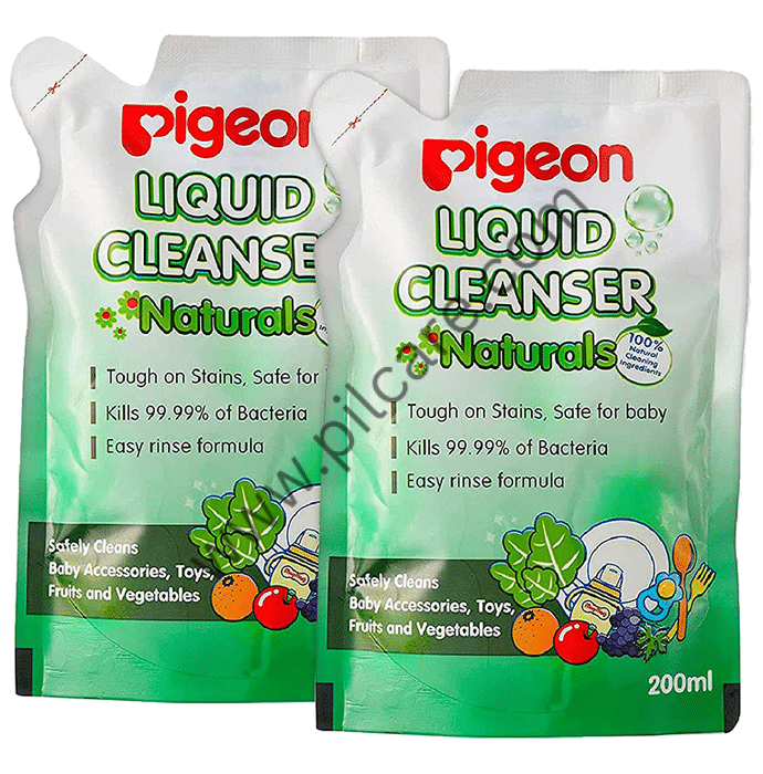 Pigeon Liquid Cleanser Naturals (200ml Each) - N Chimanlal Enterprises