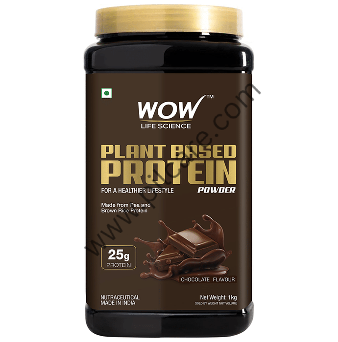 WOW Life Science Plant-Based Protein Powder Chocolate | Nutrition ...