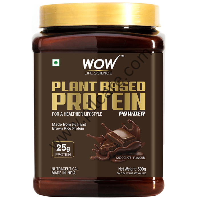 WOW Life Science Plant-Based Protein Powder Chocolate | Nutrition ...
