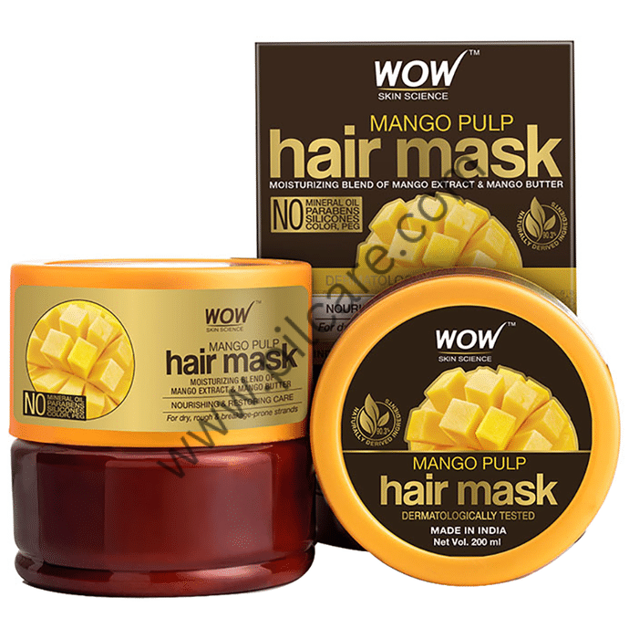WOW Skin Science Mango Pulp Hair Mask - N Chimanlal Enterprises