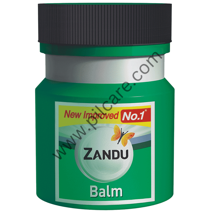 Zandu Balm | Effective Relief from Cold, Headache & Body Ache - N ...