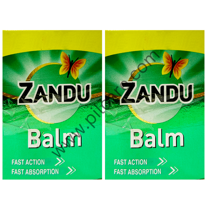 Zandu Balm Combo Pack (50ml Each) | Effective Relief from Cold ...
