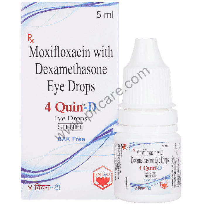 4 Quin-D Eye Drop - N Chimanlal Enterprises