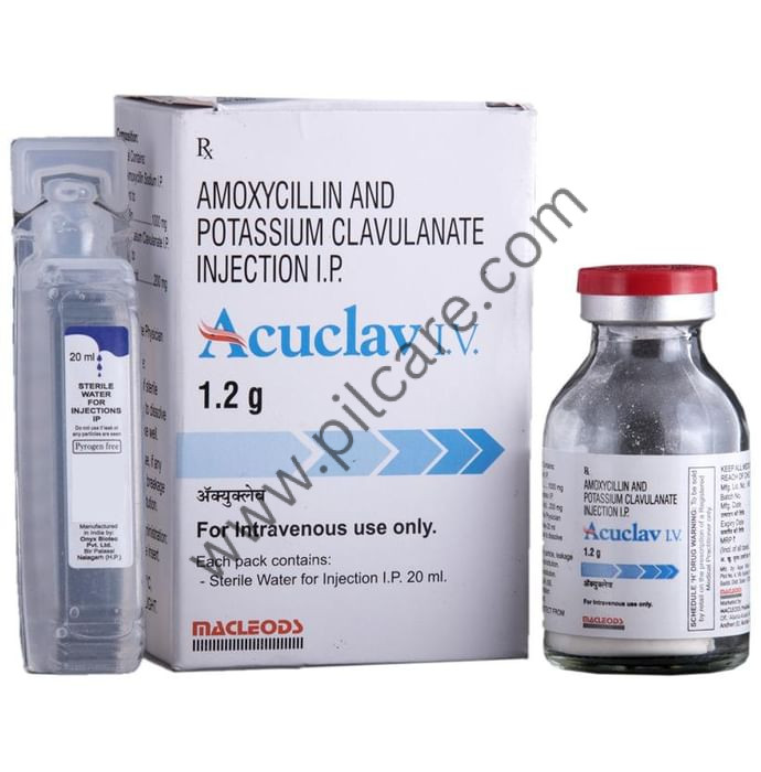 Acuclav IV 1.2gm Injection - N Chimanlal Enterprises