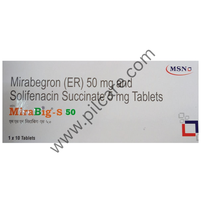 Mirabig-S 50 Tablet ER - N Chimanlal Enterprises