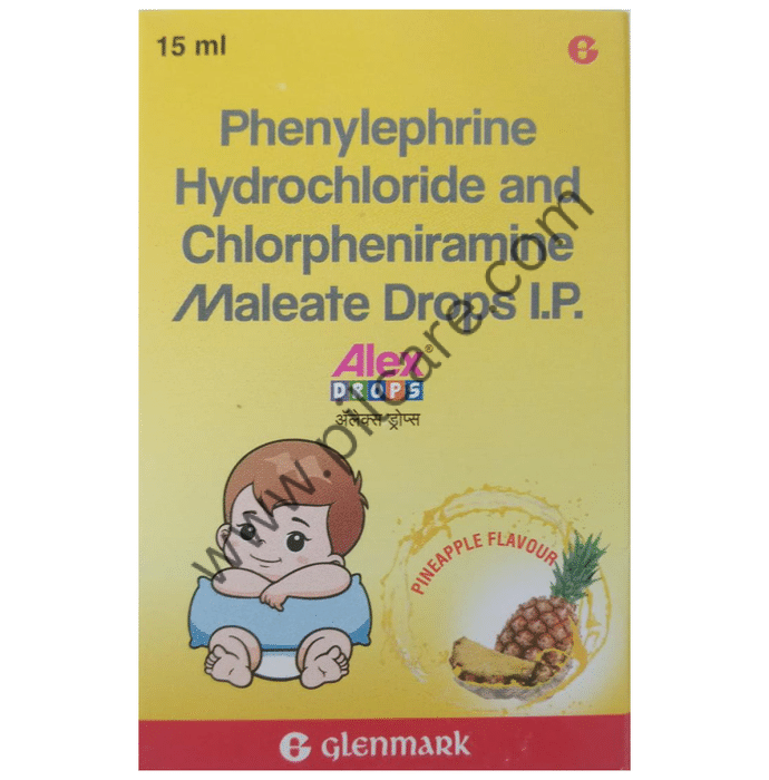 Alex Oral Drops Pineapple - N Chimanlal Enterprises