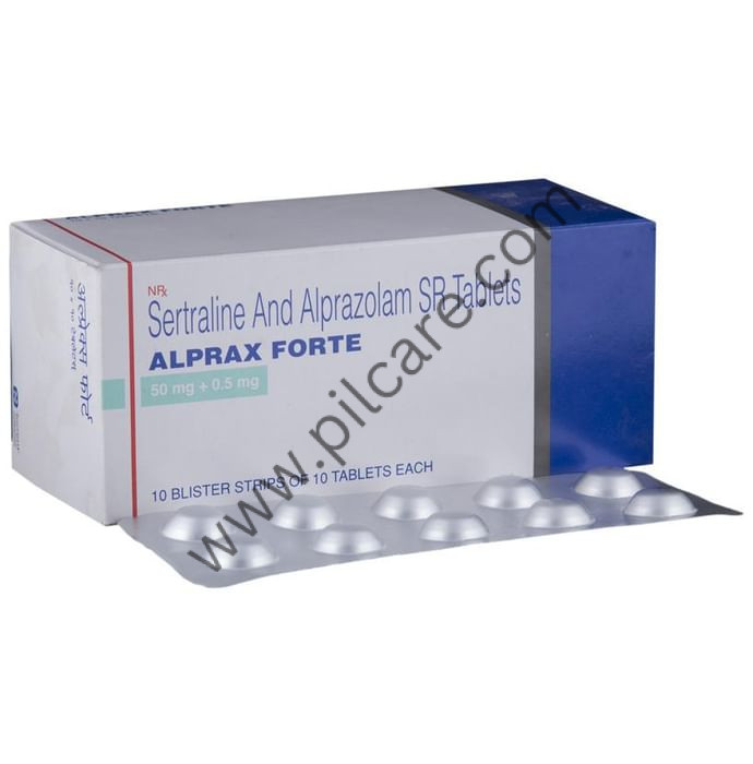 Alprax Forte 0.5 mg/50 mg Tablet - N Chimanlal Enterprises
