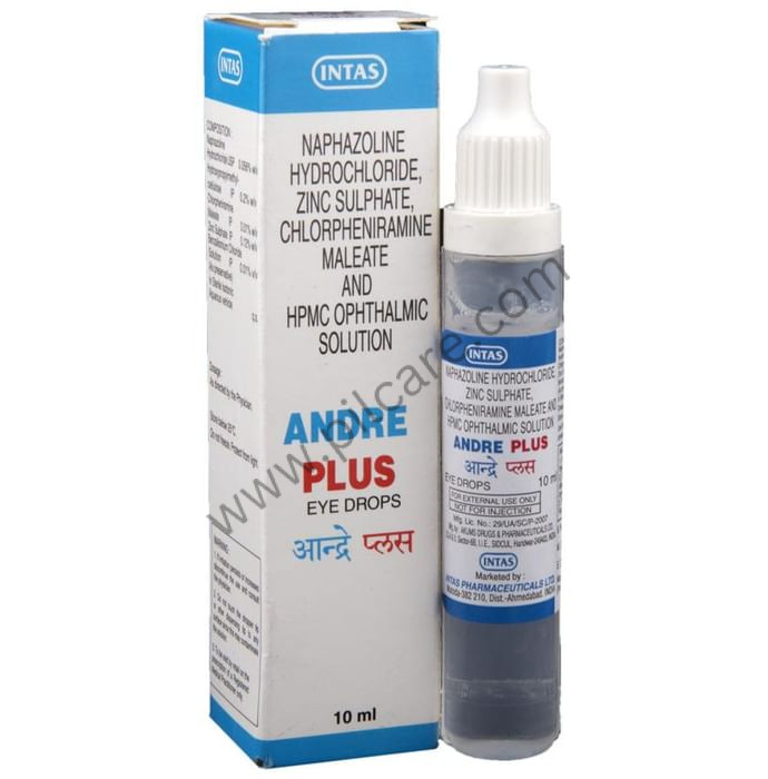 Andre Plus Eye Drops - N Chimanlal Enterprises