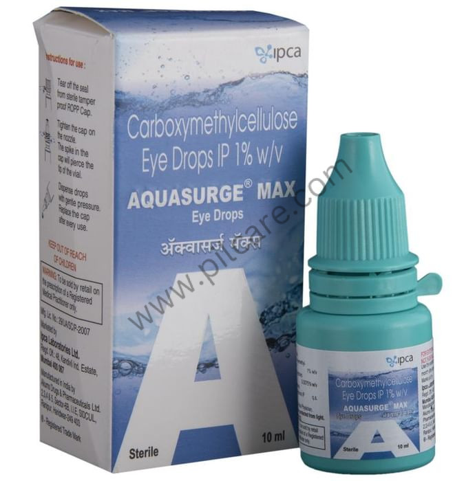 Aquasurge Max Eye Drop - N Chimanlal Enterprises