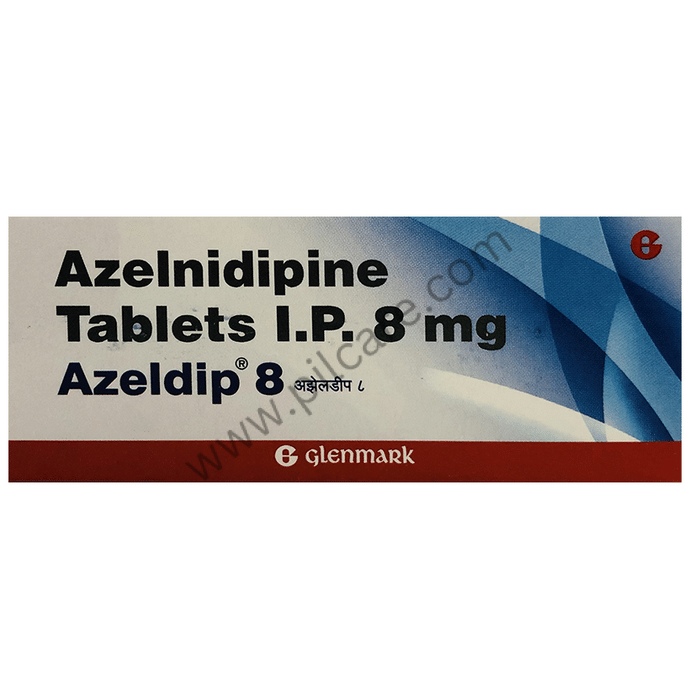 Azeldip 8mg Tablet - N Chimanlal Enterprises