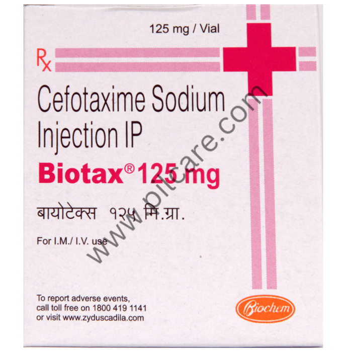 Biotax 125mg Injection - N Chimanlal Enterprises