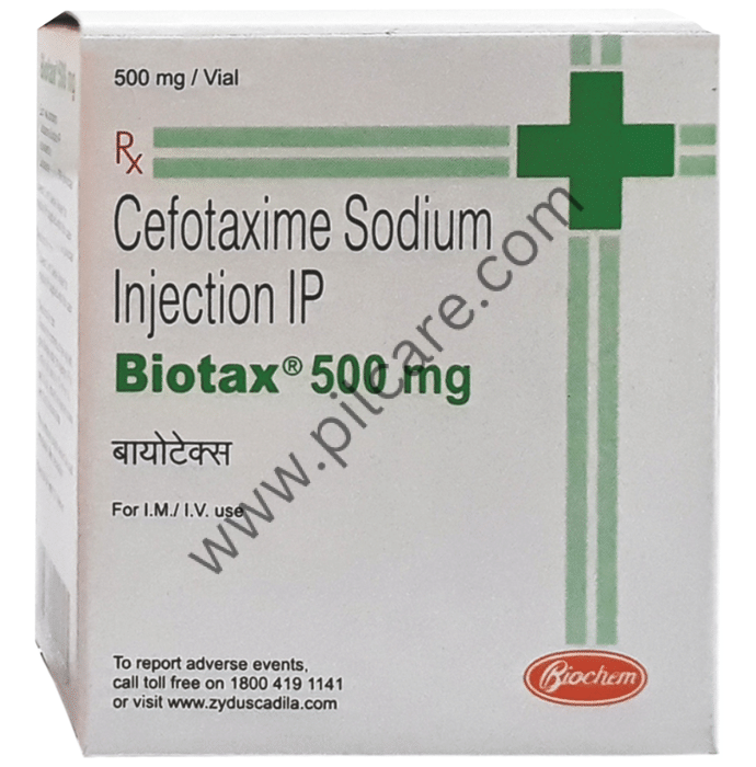 Biotax 500mg Injection - N Chimanlal Enterprises