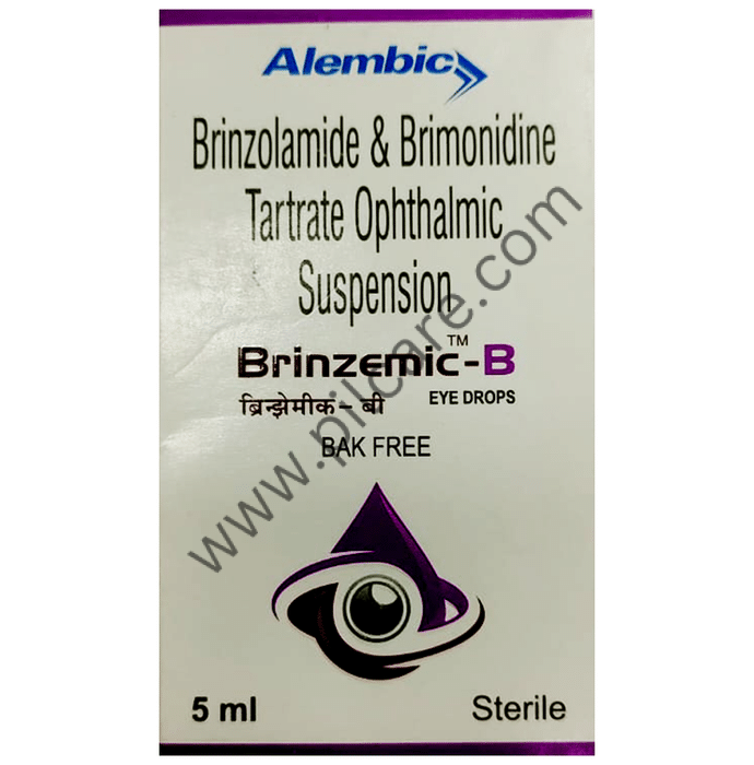 Brinzemic-B Eye Drop - N Chimanlal Enterprises