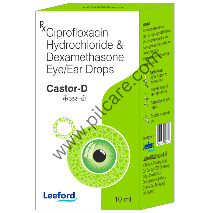 Castor-D Eye/Ear Drops - N Chimanlal Enterprises