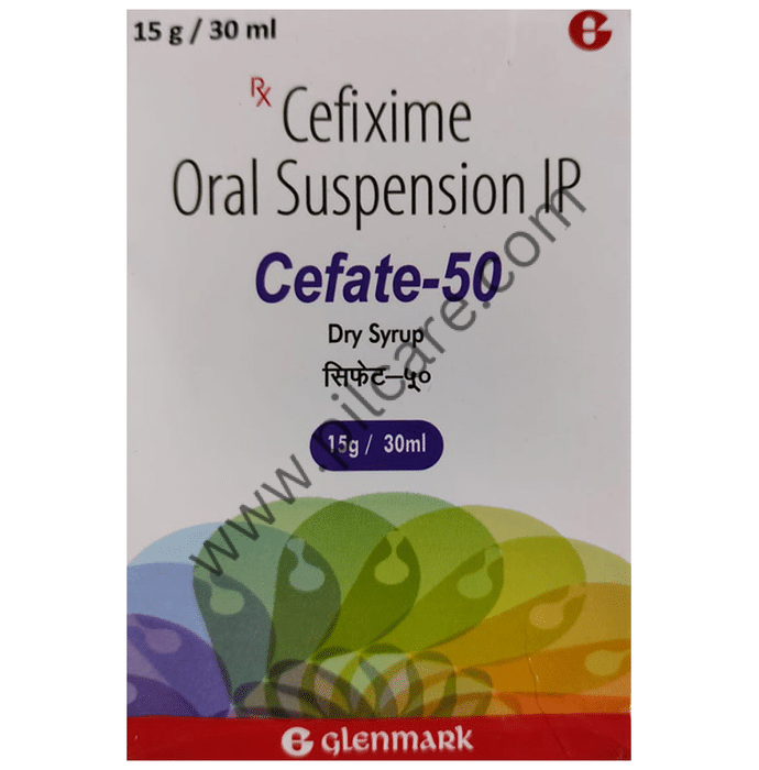 Cefate 50 Dry Syrup - N Chimanlal Enterprises