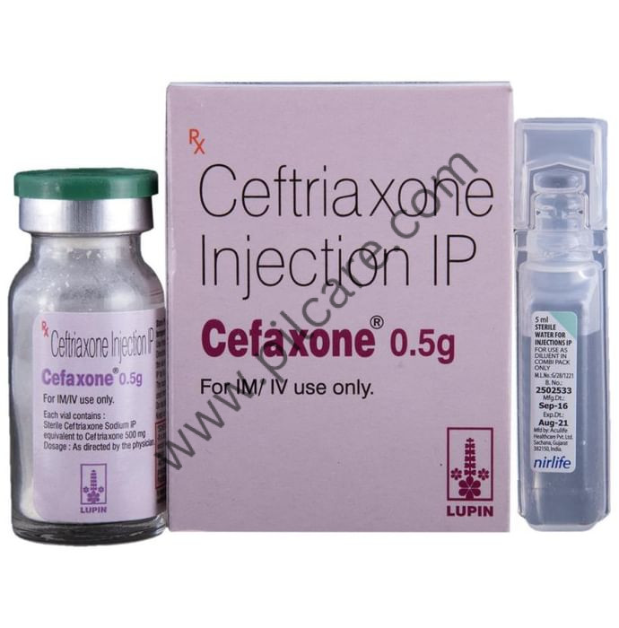 Cefaxone 0.5gm Injection - N Chimanlal Enterprises