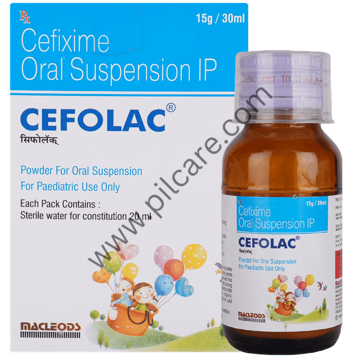 Cefolac 50mg Oral Suspension - N Chimanlal Enterprises