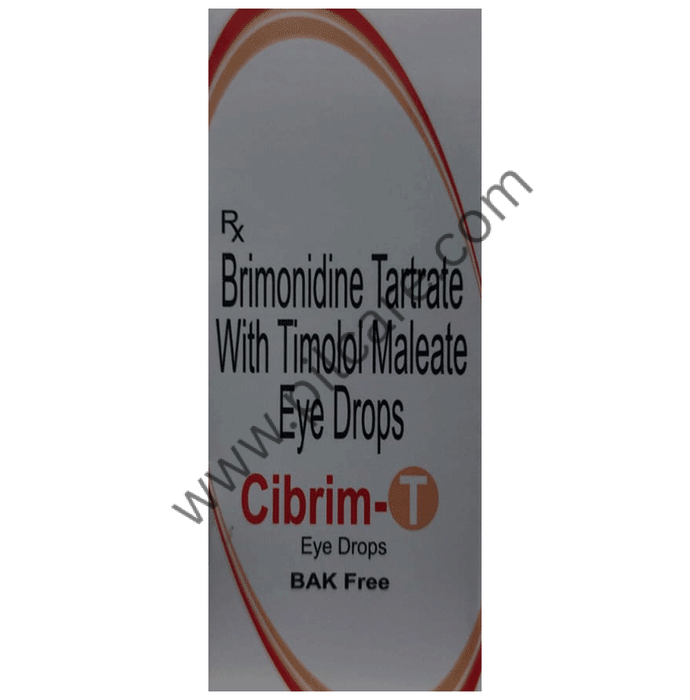 Cibrim-T Eye Drop BAK Free - N Chimanlal Enterprises