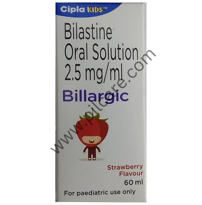 Cipla Kids Billargic Oral Solution Strawberry - N Chimanlal Enterprises