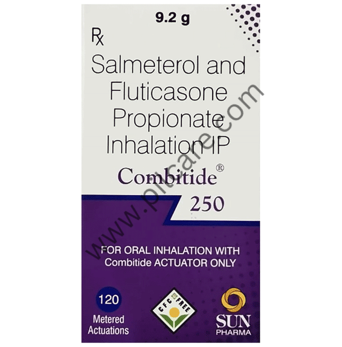 Combitide 250 CFC Free Inhaler - N Chimanlal Enterprises