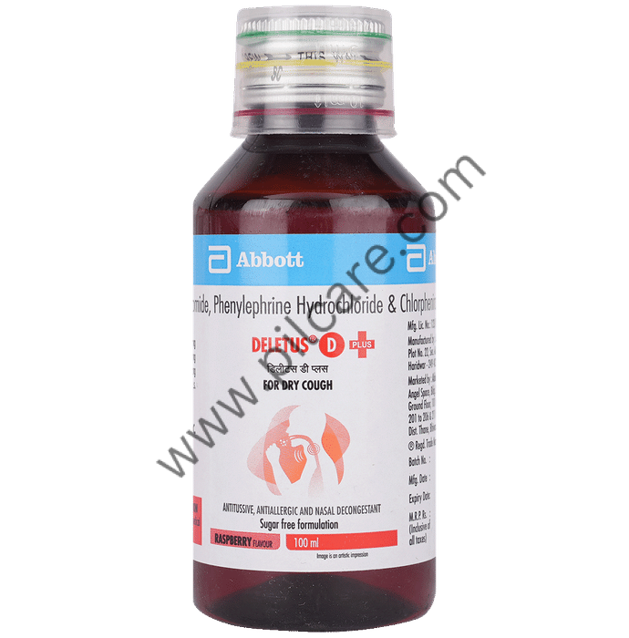 Deletus D Plus Syrup - N Chimanlal Enterprises