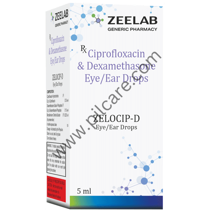 Zelocip-D Eye/Ear Drops - N Chimanlal Enterprises