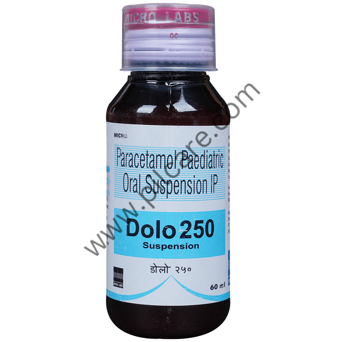 Dolo 250 Oral Suspension - N Chimanlal Enterprises
