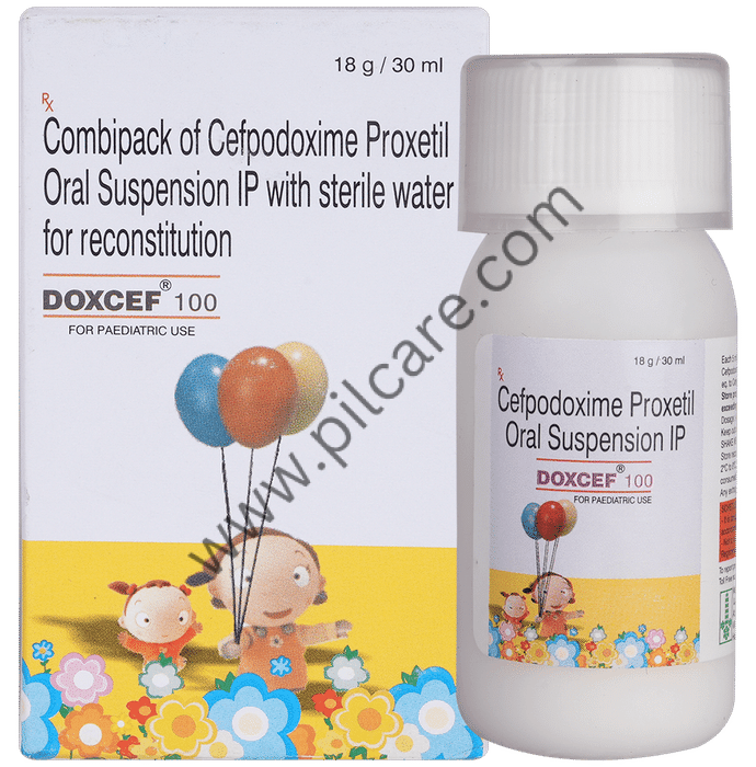 Doxcef 100mg/5ml Syrup - N Chimanlal Enterprises