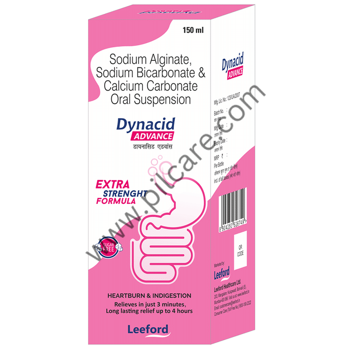 Dynacid Advance Oral Suspension Sugar Free - N Chimanlal Enterprises