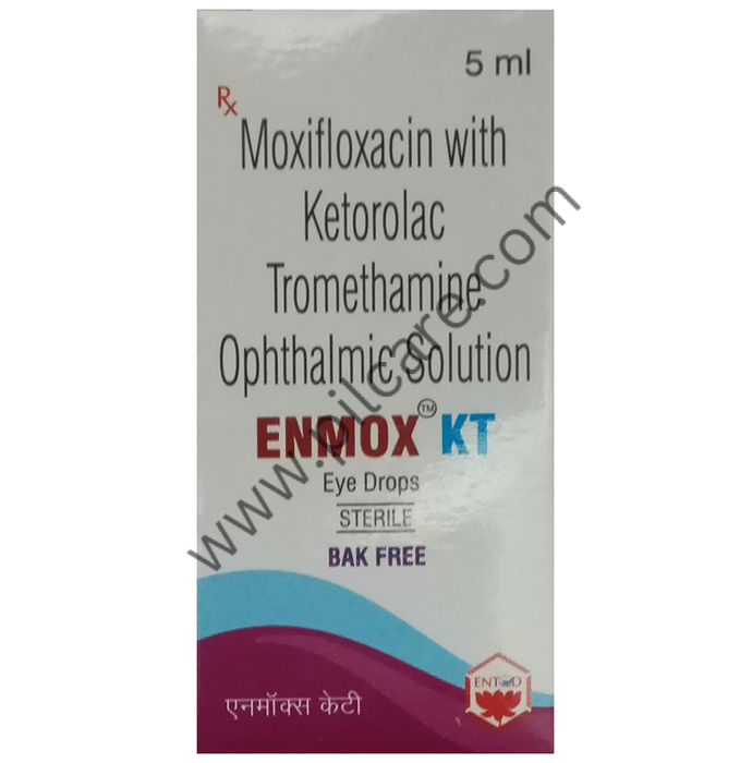 Enmox KT Eye Drop BAK Free - N Chimanlal Enterprises