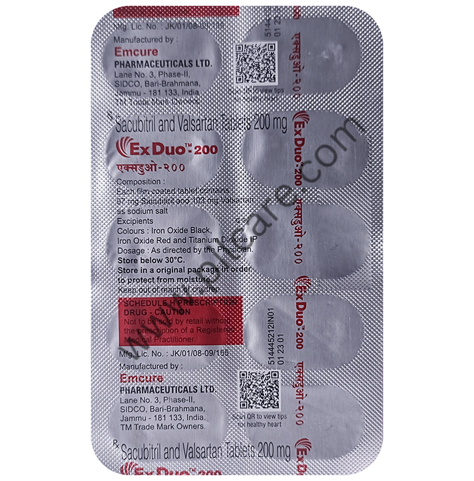 Exduo -200 Tablet - N Chimanlal Enterprises