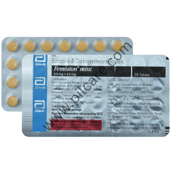 Femoston Mini Tablet - N Chimanlal Enterprises