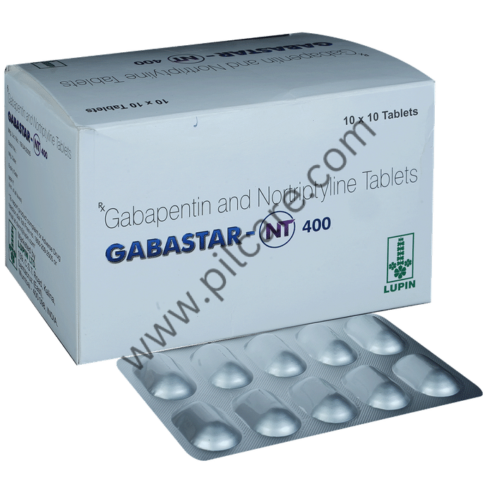 Gabastar NT 400mg/10mg Tablet - N Chimanlal Enterprises