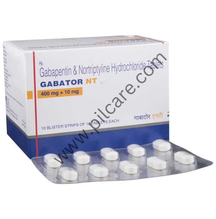 Gabator NT 400mg/10mg Tablet - N Chimanlal Enterprises