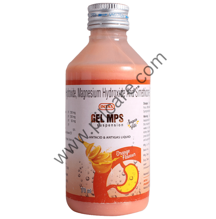 Gel Mps Oral Suspension Orange Sugar Free - N Chimanlal Enterprises
