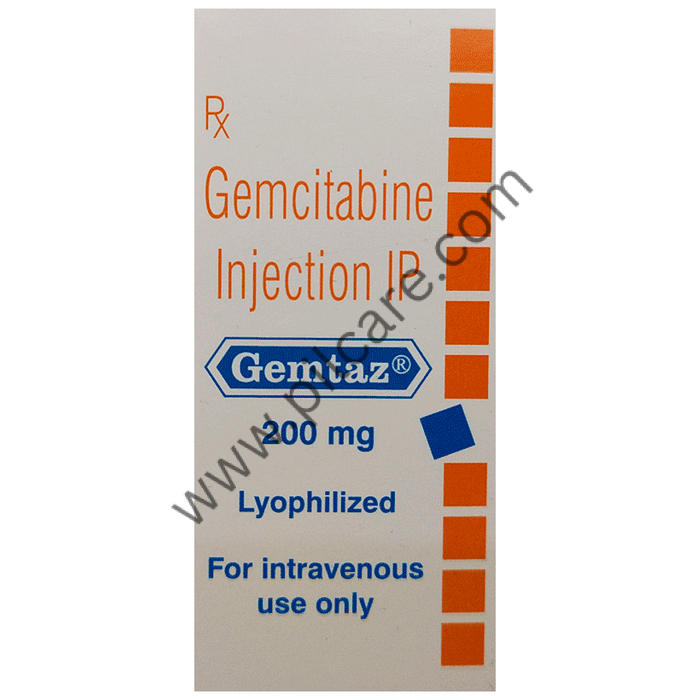 GEMTAZ 200 MG INJECTION - N Chimanlal Enterprises