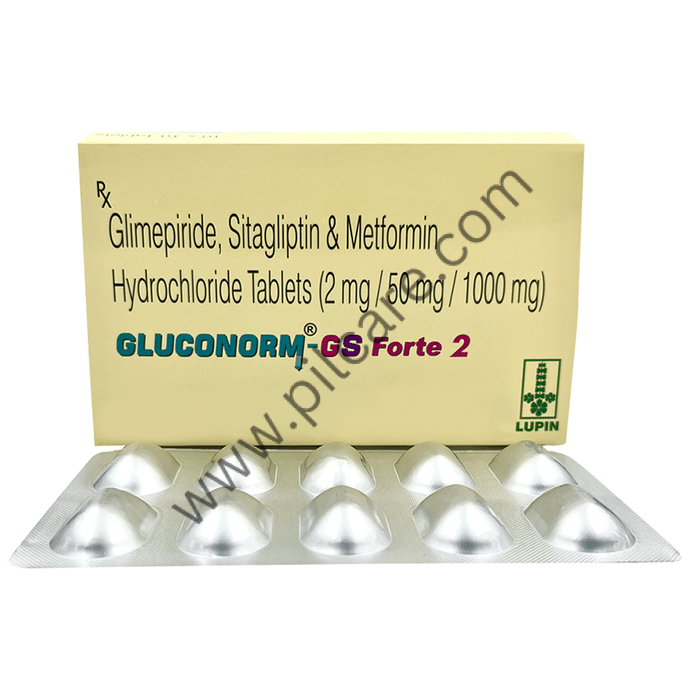 Gluconorm-GS Forte 2 Tablet - N Chimanlal Enterprises