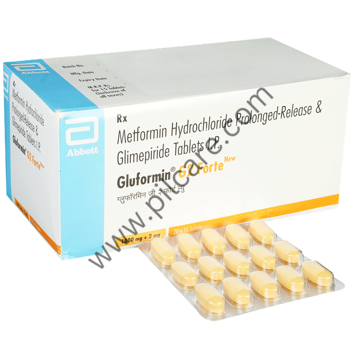Gluformin G2 Forte New Tablet PR - N Chimanlal Enterprises