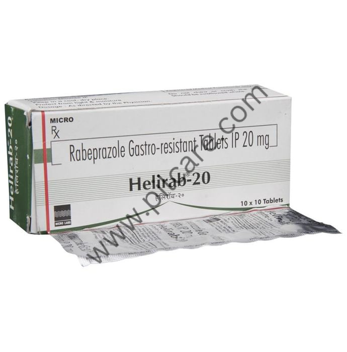 Helirab 20 Tablet - N Chimanlal Enterprises
