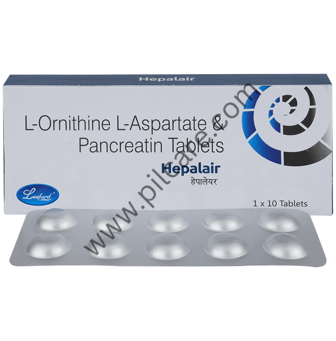 Hepalair 150 mg/100 mg Tablet - N Chimanlal Enterprises