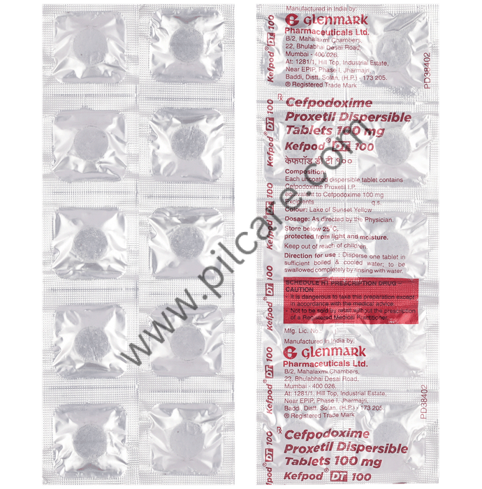Kefpod DT 100 Tablet - N Chimanlal Enterprises