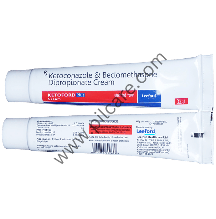 Ketoford Plus Cream - N Chimanlal Enterprises