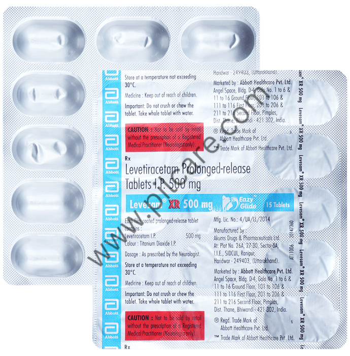 Levesam XR 500mg Eazy Glide Tablet - N Chimanlal Enterprises