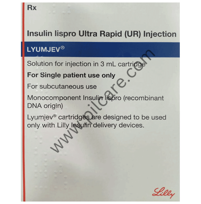 Lyumjev Solution for Injection ( 3ml Each ) - N Chimanlal Enterprises