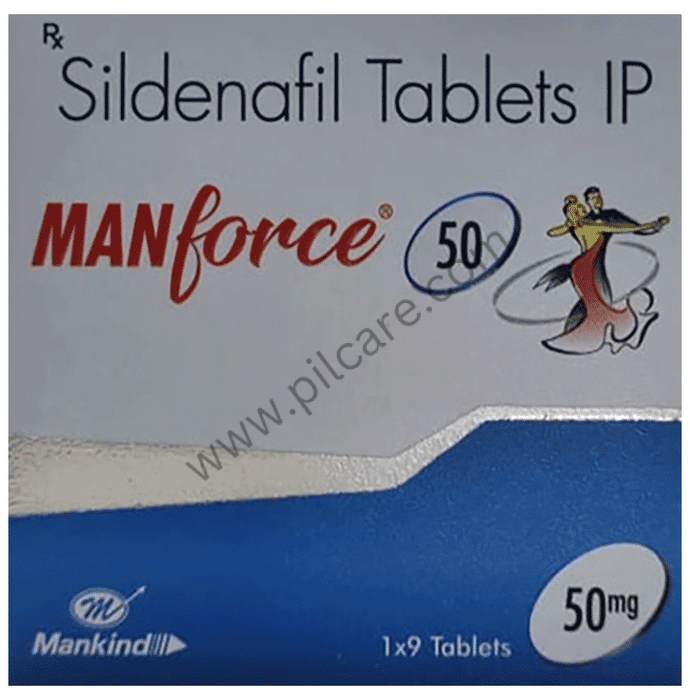 Manforce 50mg Tablet - N Chimanlal Enterprises