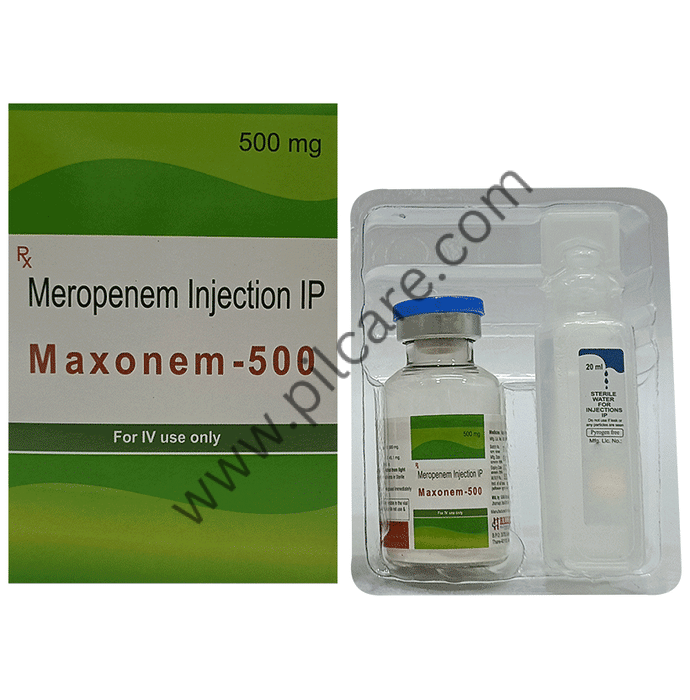 Maxonem 500 Injection - N Chimanlal Enterprises