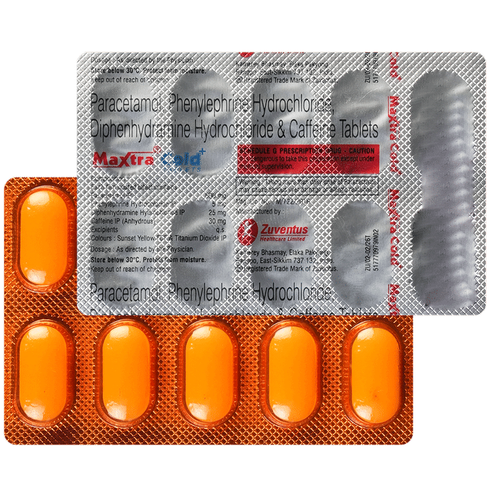 Maxtra Cold Plus Tablet - N Chimanlal Enterprises