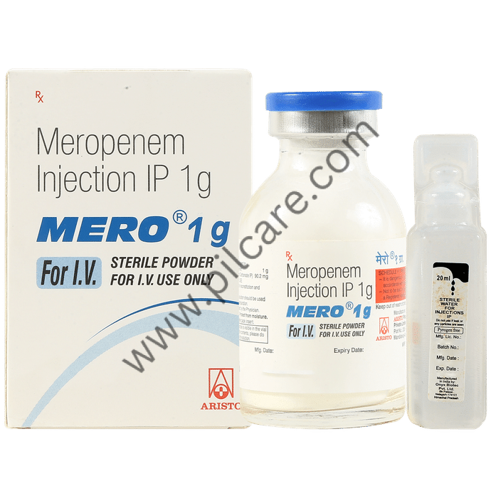 Mero 1g Injection - N Chimanlal Enterprises