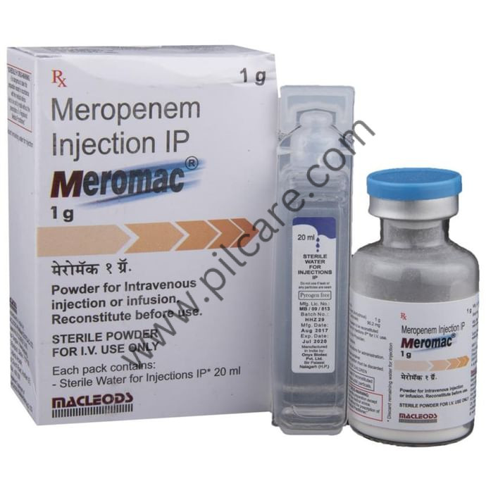 Meromac 1gm Injection - N Chimanlal Enterprises